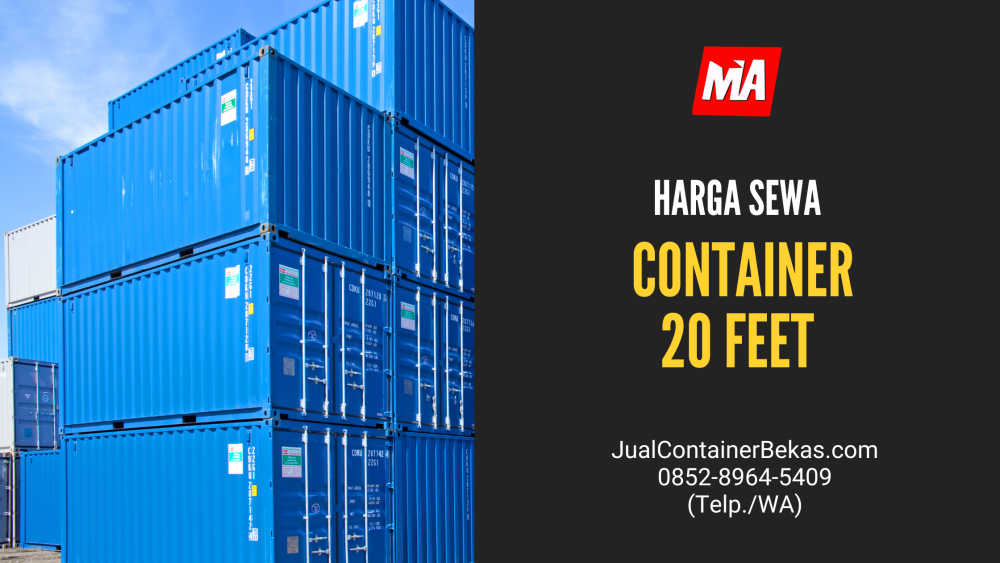 Harga Sewa Container 20 Feet - 0852-8964-5409 Mulia Container