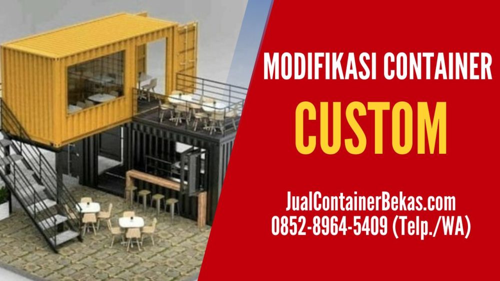 Modifikasi Container Custom - Jual Container Bekas